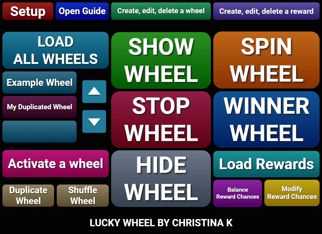 Lucky Wheel - SAMMI Extension | Christina Kral's Docs