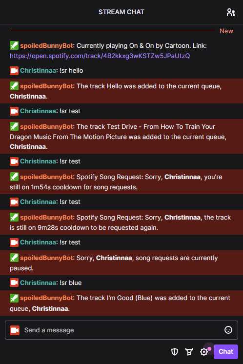 Spotify - SAMMI Extension | Christina Kral's Docs